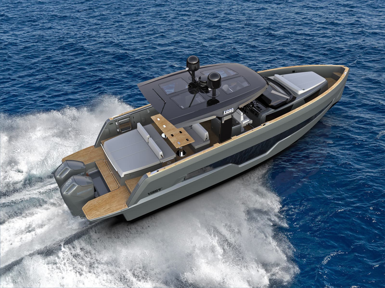 FJORD 39 XL | The 39-foot motor yacht from FJORD