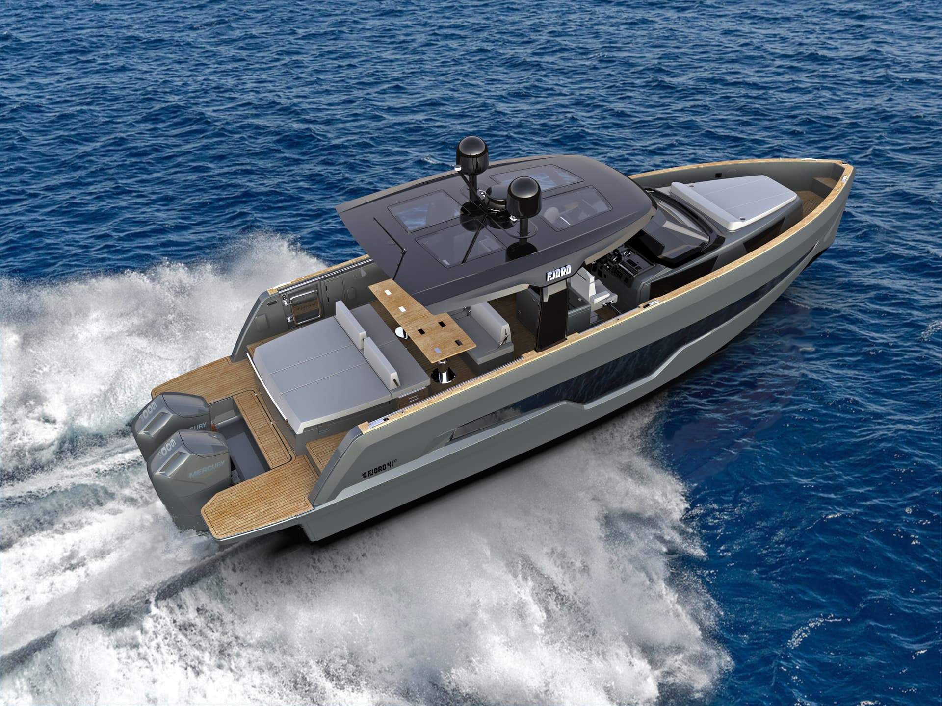 FJORD 39 XL | The 39-foot motor yacht from FJORD