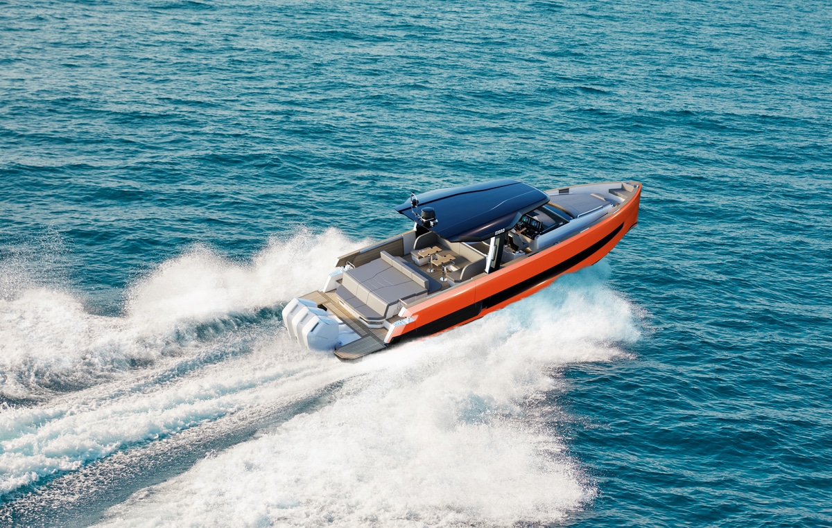 New Fjord 490 Open/Sport motorboat world premiere | FJORD